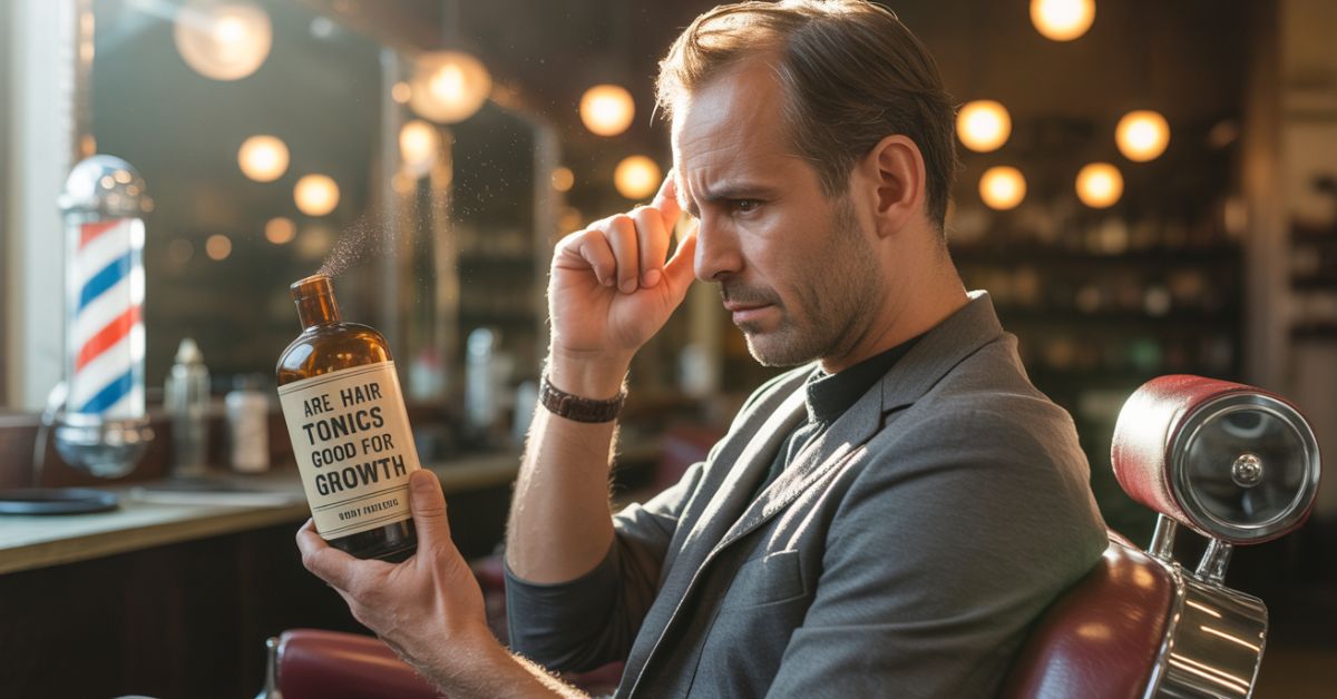 What is a Hair Tonic? Benefits, Uses, and How It Works - Barber Model