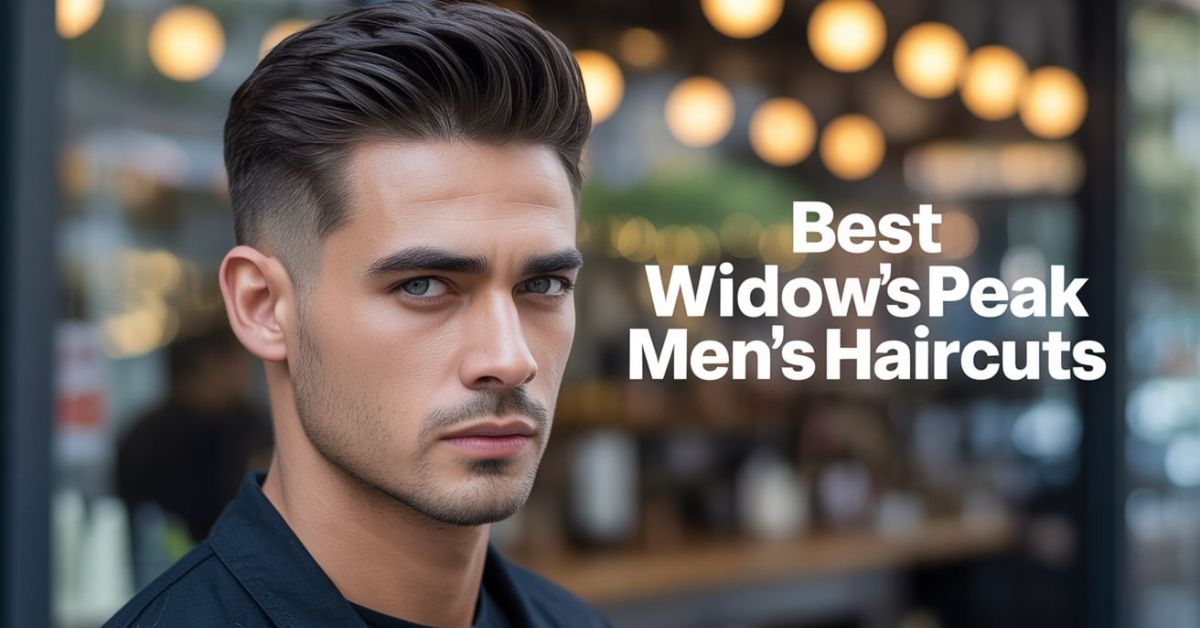 Best Widow’s Peak Men’s Haircut Styles for a Sharp Look - Barber Model
