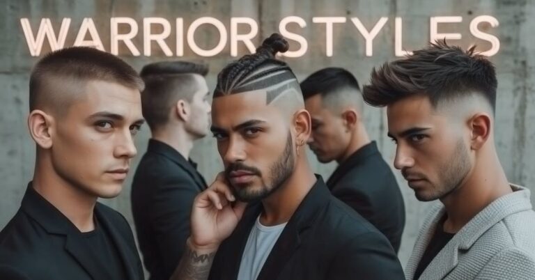 Warrior Haircut Men: Bold Styles and Modern Looks - Barber Model