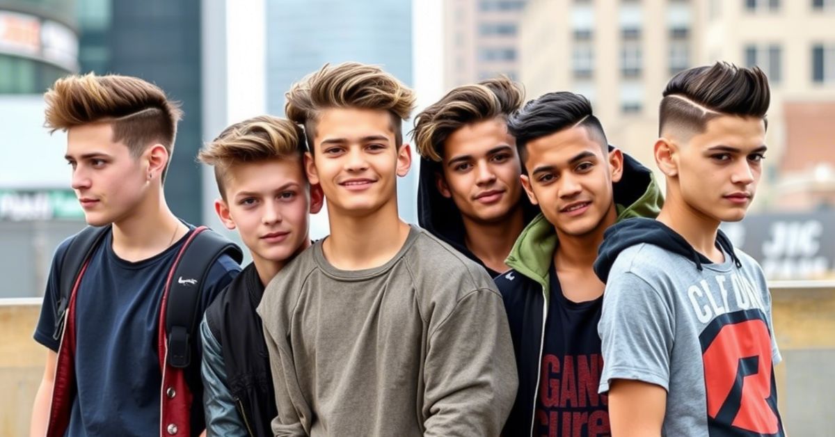 Top Haircuts for Teenage Guys to Look Cool and Stylish - Barber Model