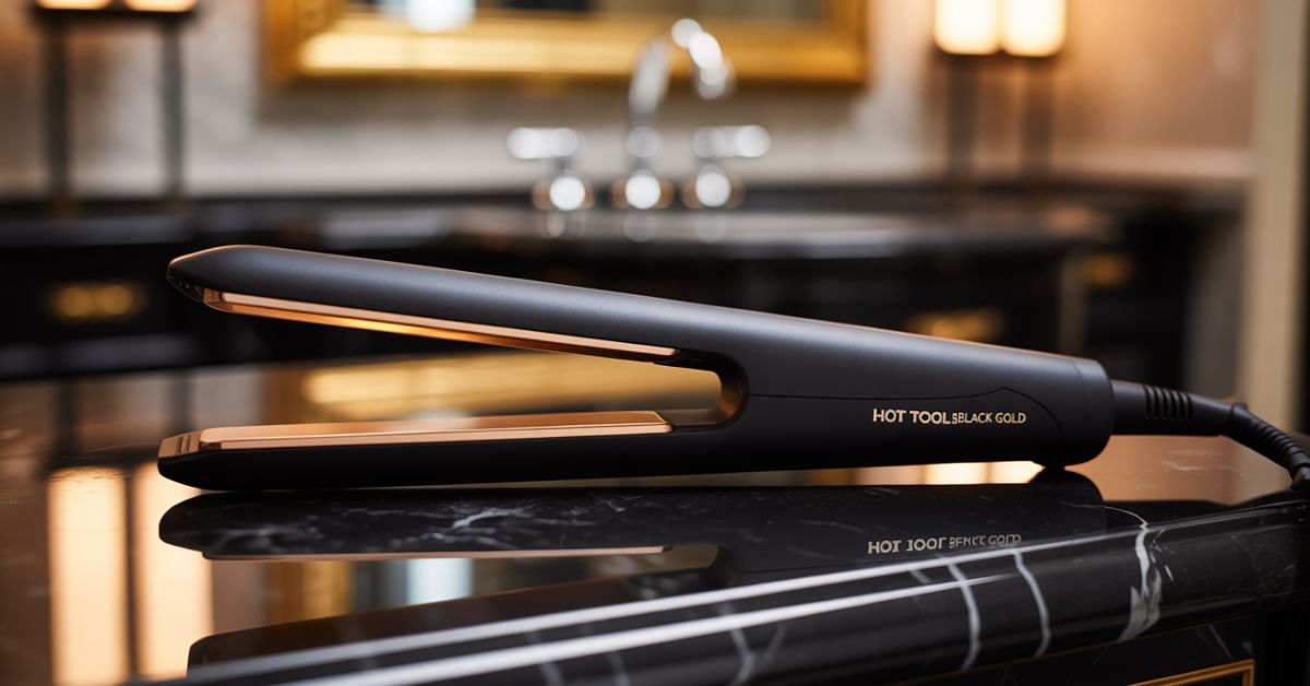 Hot Tools Black Gold: Premium Styling Tools for Perfect Hair - Barber Model