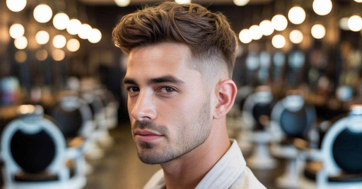 Trendy Men's Flow Haircut Styles for a Modern Look - Barber Model