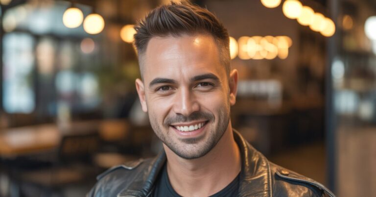 Best Haircuts for Men with Big Foreheads - Barber Model