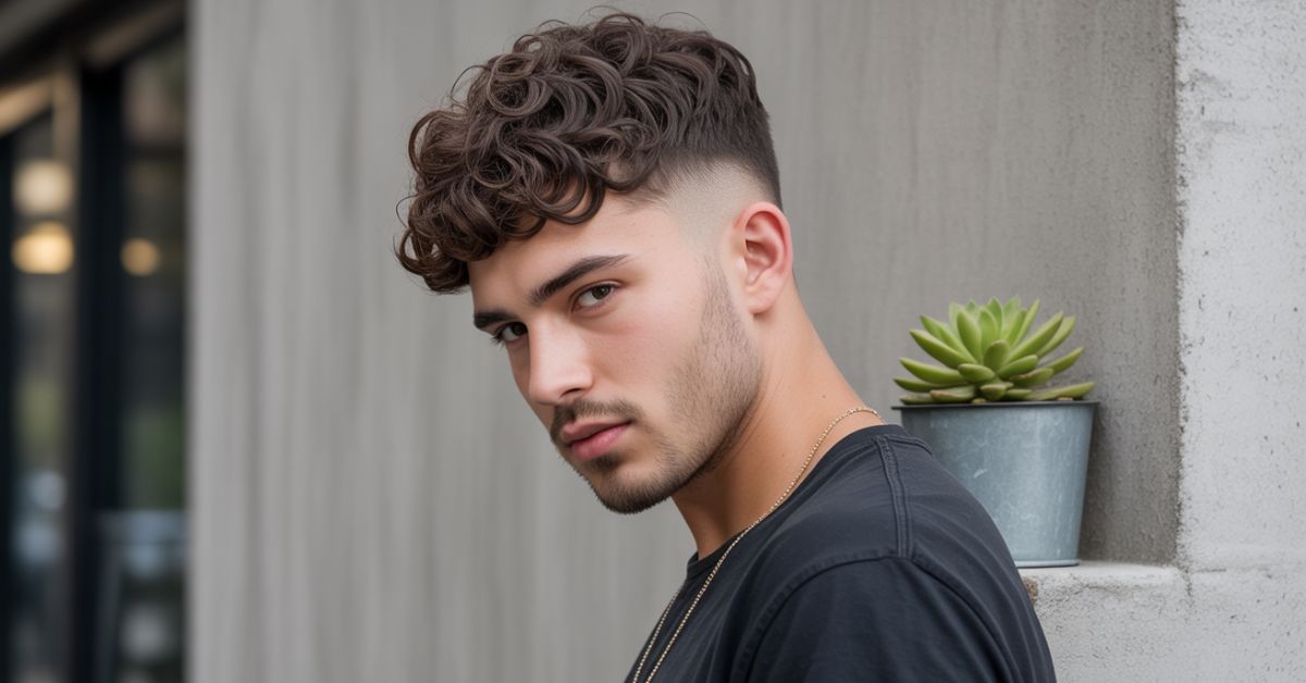 Trendy Perm Haircut Mens Styles for a Modern and Fresh Look - Barber Model