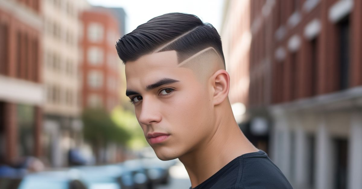 Best Men's Hard Part Haircut Styles for a Sharp Look - Barber Model