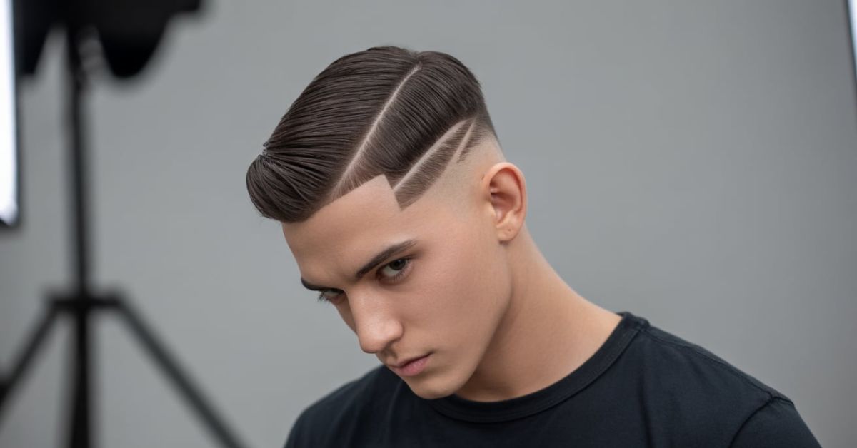 Best Men's Hard Part Haircut Styles for a Sharp Look - Barber Model