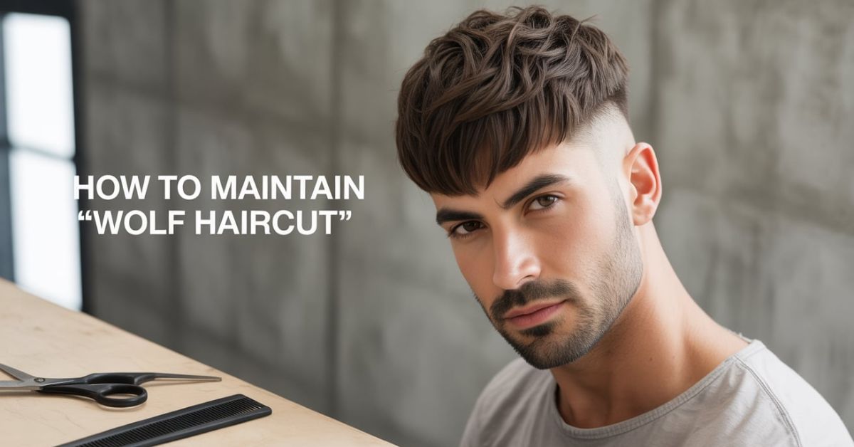 Wolf Haircut Men: Trendy Styles and Modern Looks - Barber Model