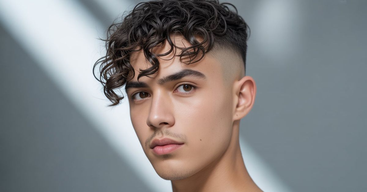 Trendy Perm Haircut Mens Styles for a Modern and Fresh Look - Barber Model