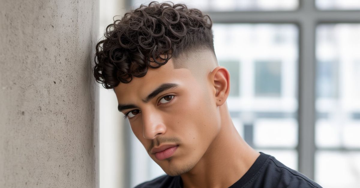 Trendy Perm Haircut Mens Styles for a Modern and Fresh Look - Barber Model