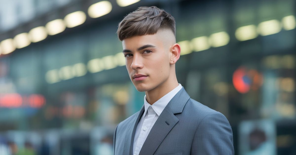 Trendy Two Block Haircut Men Styles for a Fresh Look - Barber Model