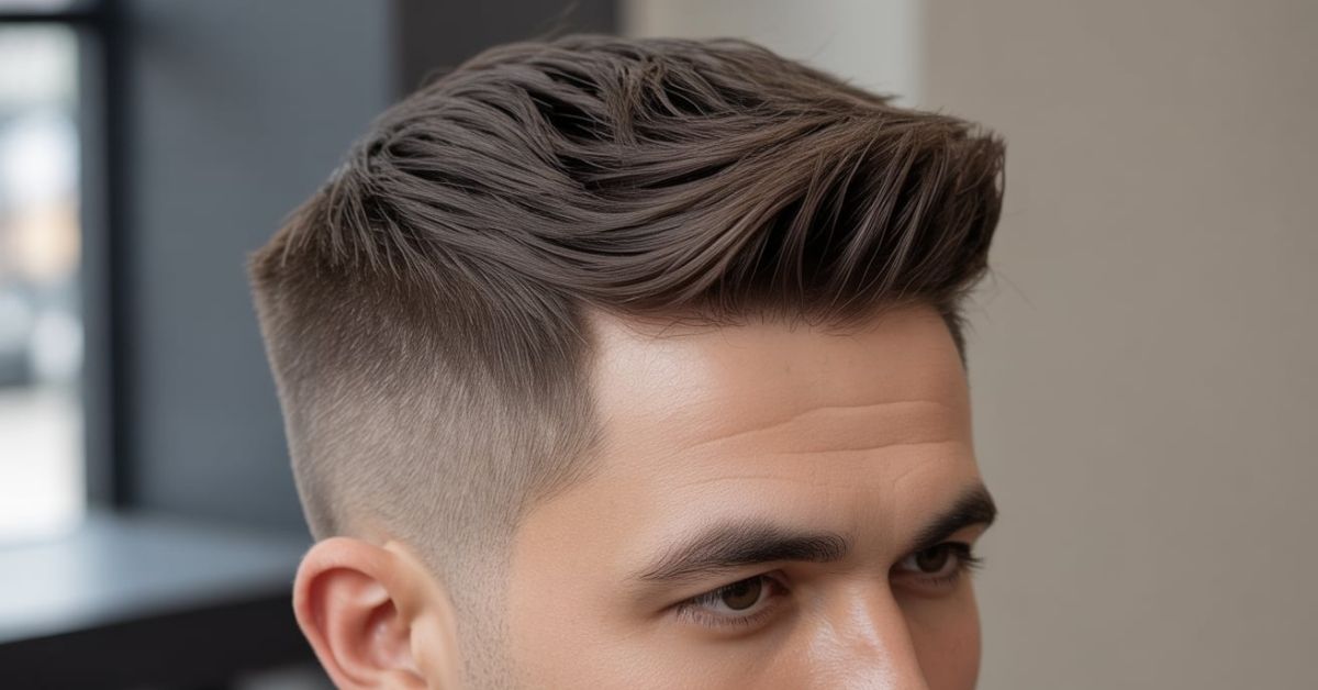 Best Men's Haircuts for Receding Hair to Look Stylish - Barber Model