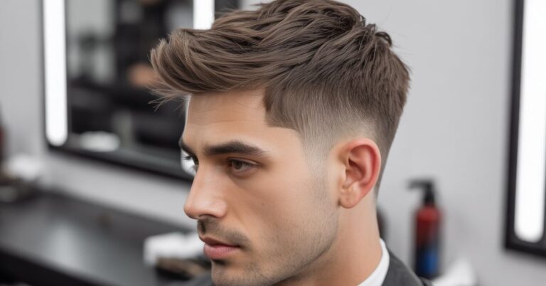 Best Haircuts for Chubby Faces Men to Look Sharp - Barber Model