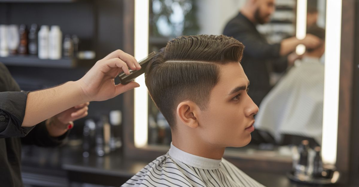 Stylish Men's Haircuts for Prom: Look Sharp & Confident - Barber Model