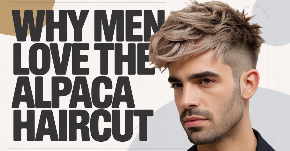 Trendy Alpaca Haircut for Men: Stylish & Modern Look - Barber Model