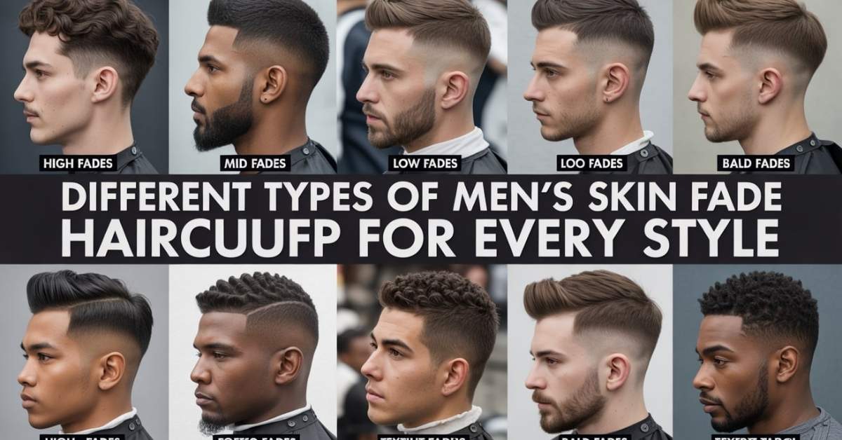 Men's Skin Fade Haircut Styles for a Clean Fresh Look - Barber Model