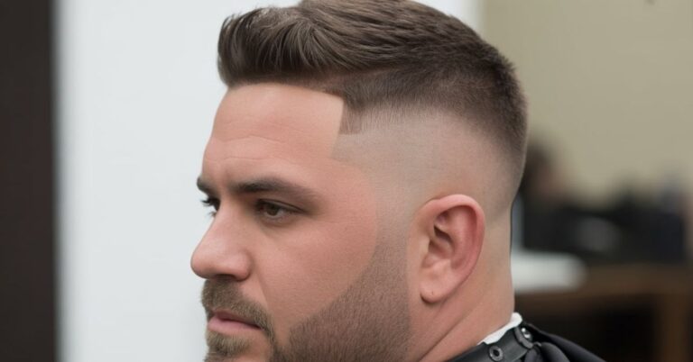 Best Haircuts for Fat Men to Look Sharp and Stylish - Barber Model