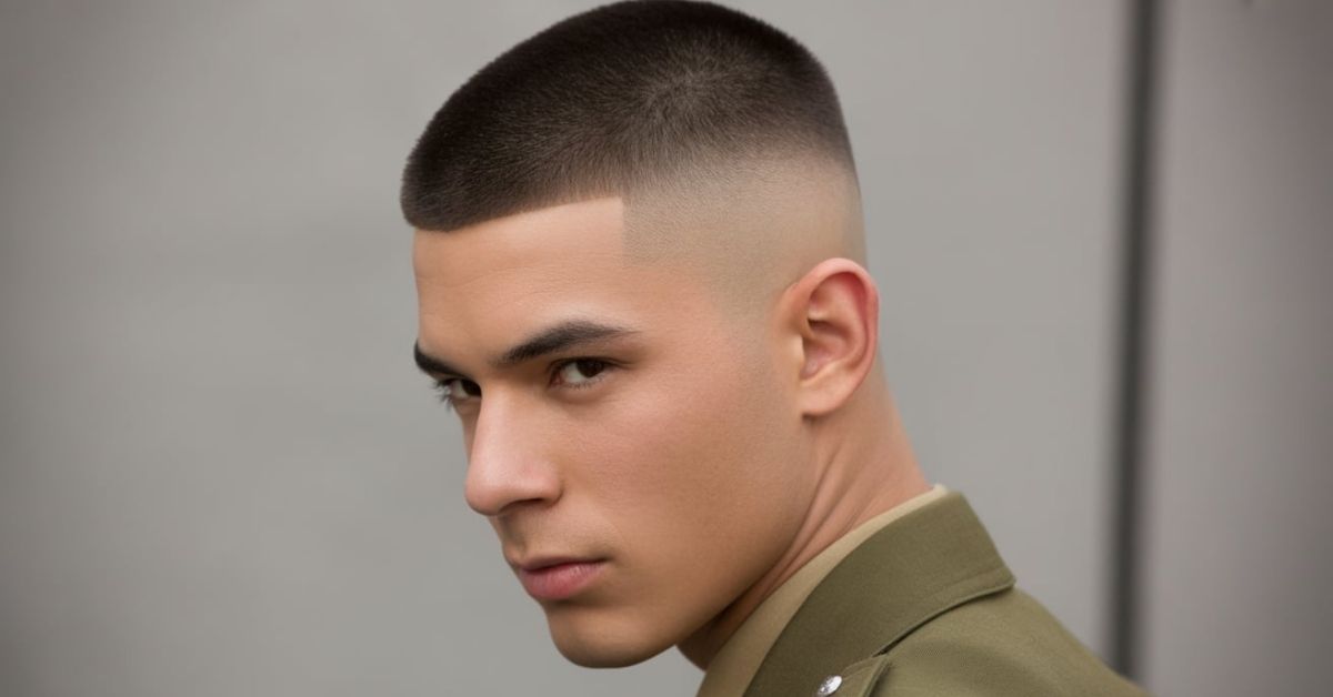 Best Men Army Haircuts for a Bold and Clean Look - Barber Model