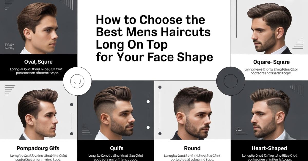 Mens Haircuts Long on Top for Stylish and Modern Look - Barber Model