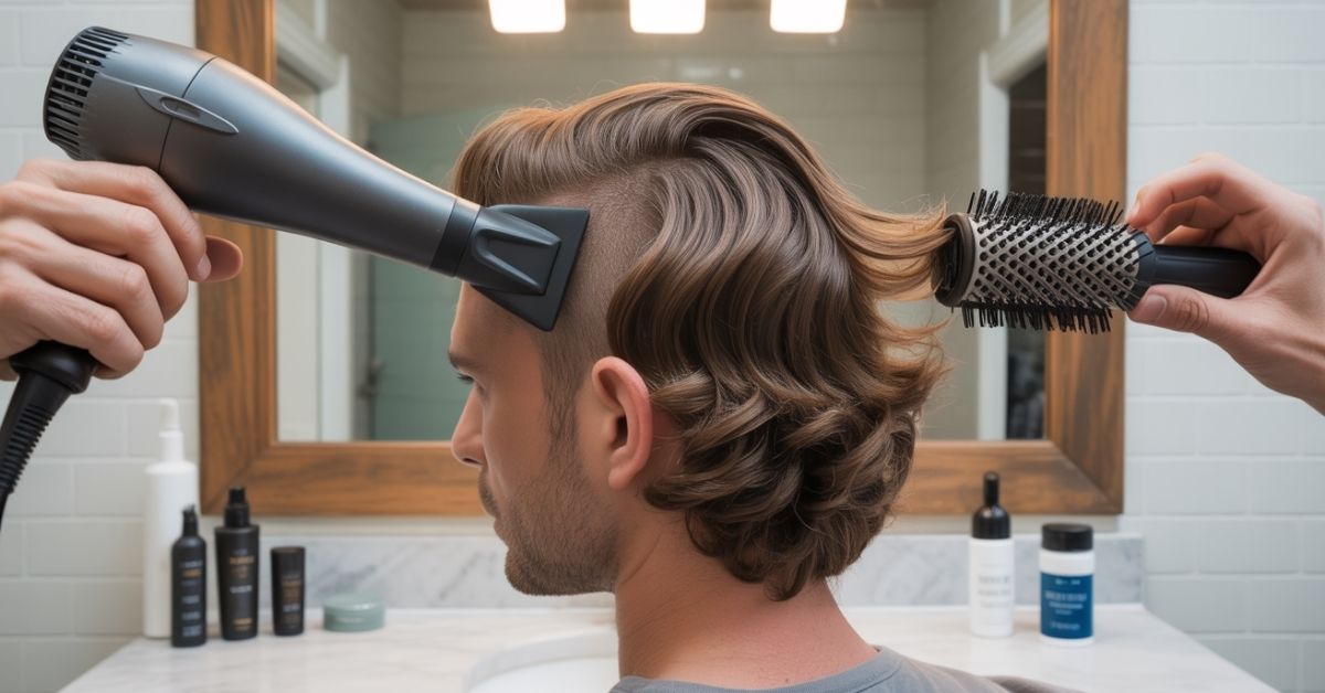 The Flow Haircut Men: Stylish Long Hair Trend Guide - Barber Model