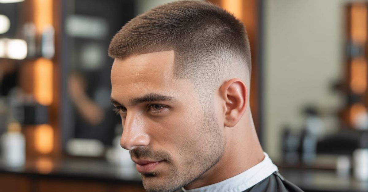 Stylish Men Crew Cut Haircut Ideas for Modern Looks - Barber Model