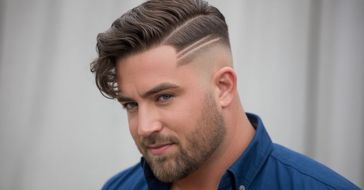 Best Haircuts for Fat Men to Look Sharp and Stylish - Barber Model