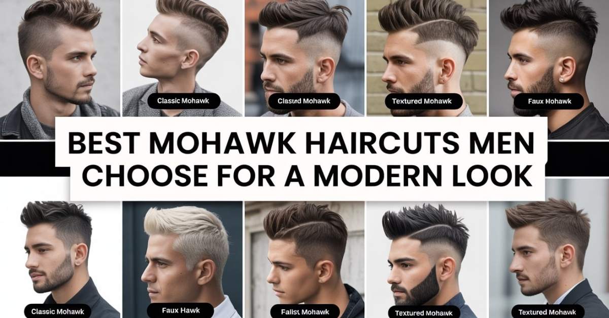 Best Mohawk Haircuts Men Styles for a Sharp Modern Look - Barber Model
