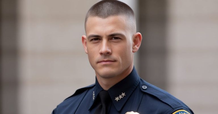 Men’s Police Haircuts: Clean, Sharp, and Professional Styles - Barber Model