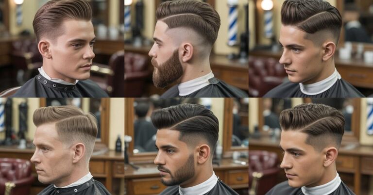 Classic Traditional Haircuts for Men for a Timeless Look - Barber Model