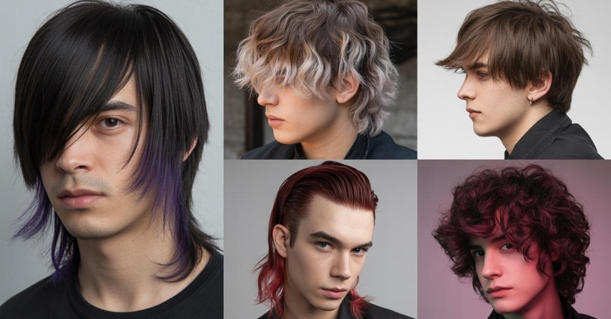 Men’s Emo Haircut Styles That Still Look Cool Today - Barber Model