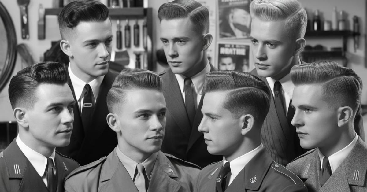 Men’s 1940s Haircuts: Classic Styles That Defined an Era - Barber Model
