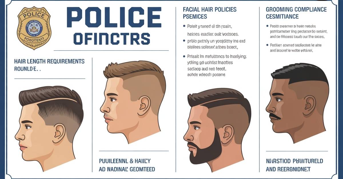 Men’s Police Haircuts: Clean, Sharp, and Professional Styles - Barber Model