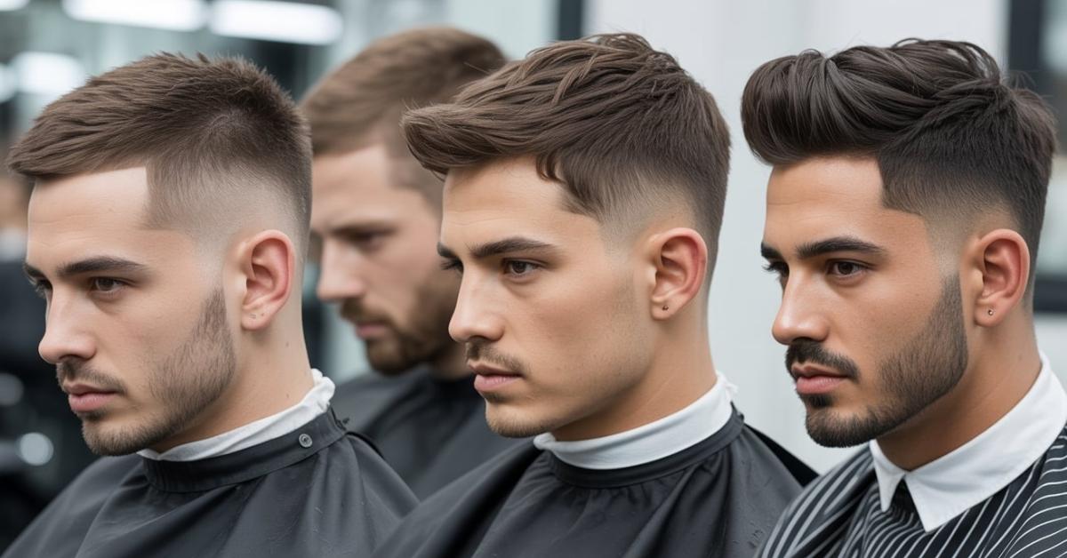 Square Haircut Men Styles for a Sharp and Clean Look - Barber Model