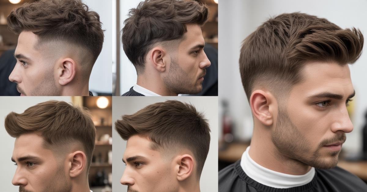 Best Haircuts for Fluffy Hair Men to Look Sharp - Barber Model