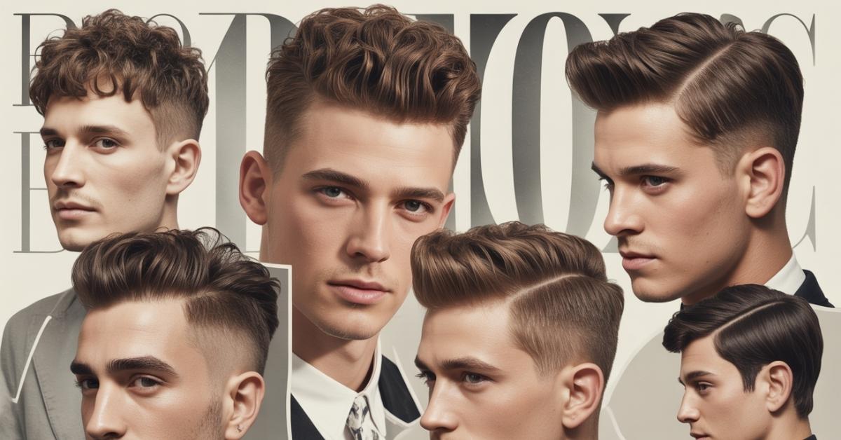 Men's Haircut 2010 Styles That Defined a Fashion Era - Barber Model