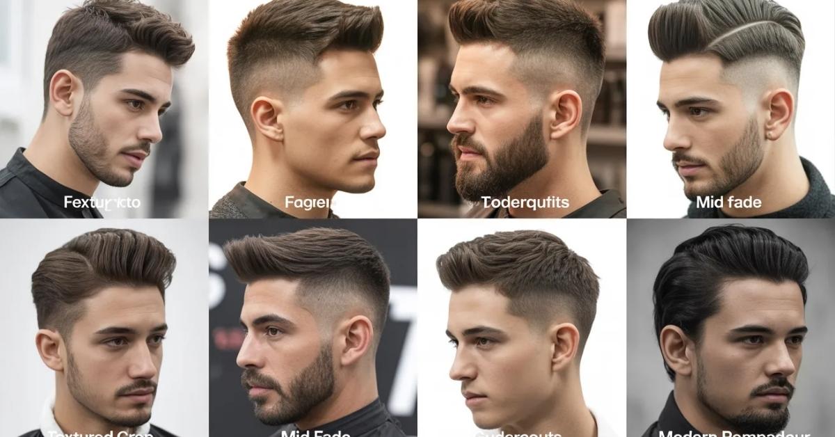 Trendy Men's Western Haircuts for a Stylish Look - Barber Model