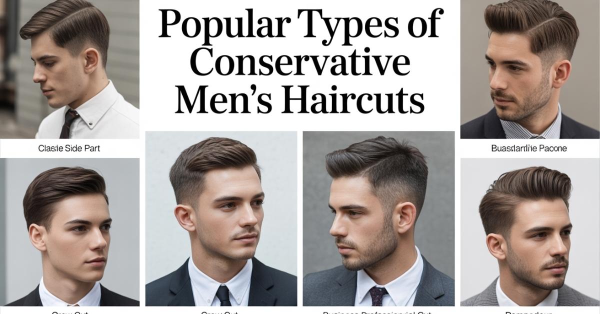 Conservative Men’s Haircut Styles for a Clean Look - Barber Model