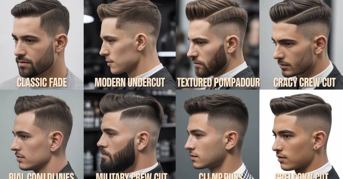 Men’s Sharp Haircuts for a Clean and Stylish Look - Barber Model