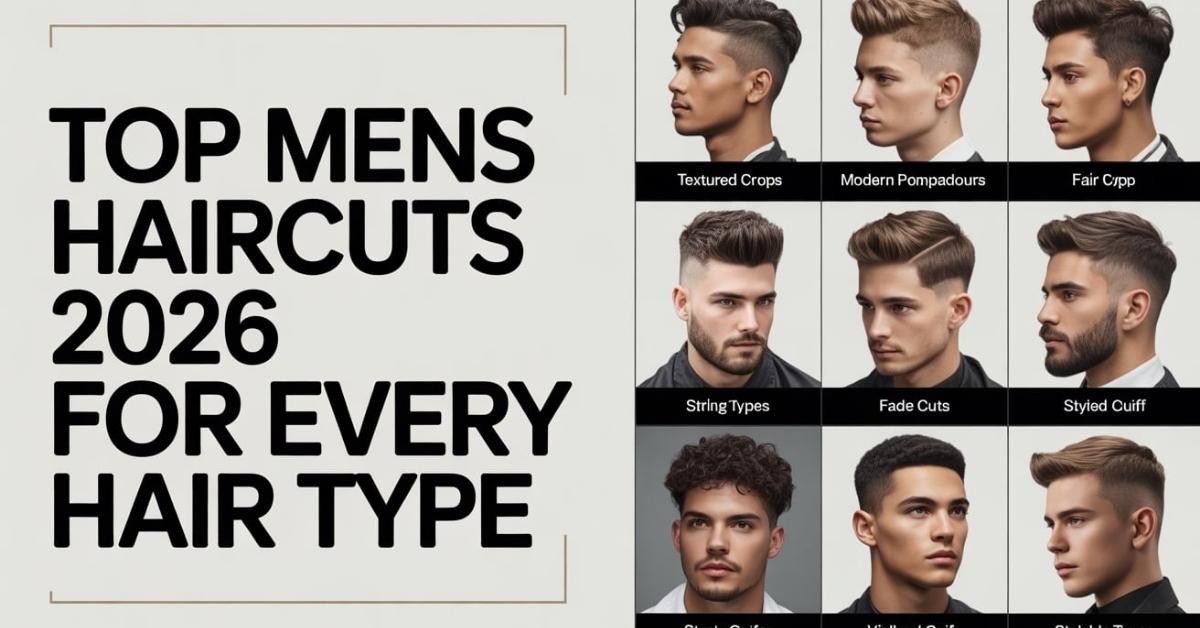 Trendy Men's Haircuts 2026: Styles for a Fresh Look - Barber Model