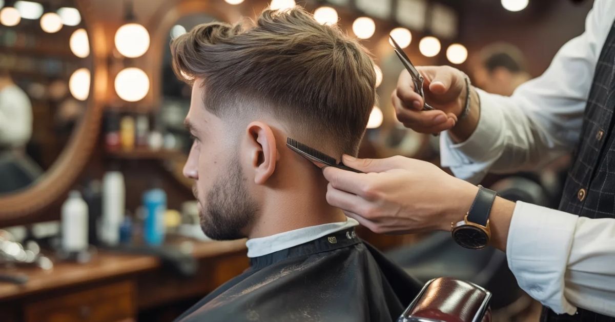 Big Ears Men Haircut: Barber Techniques to Balance Ears - Barber Model