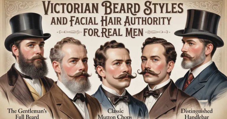 Victorian Men’s Haircuts: 19th-Century Grooming & Class - Barber Model