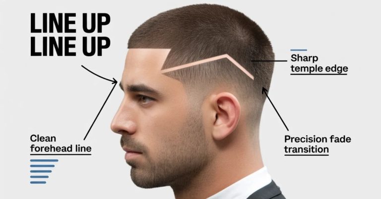 The Ultimate Guide to the Line Up Haircut: Precision & Style - Barber Model